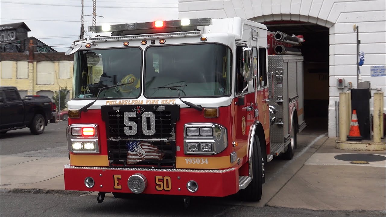 PFD Engine 50 & Medic 22B Responding - YouTube