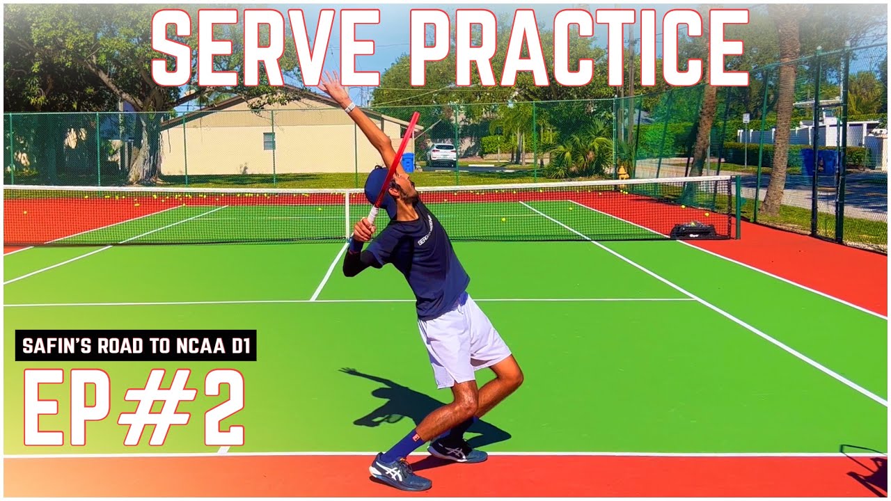 Serve Practice | Safin’s Road to D1 EP#2 - YouTube