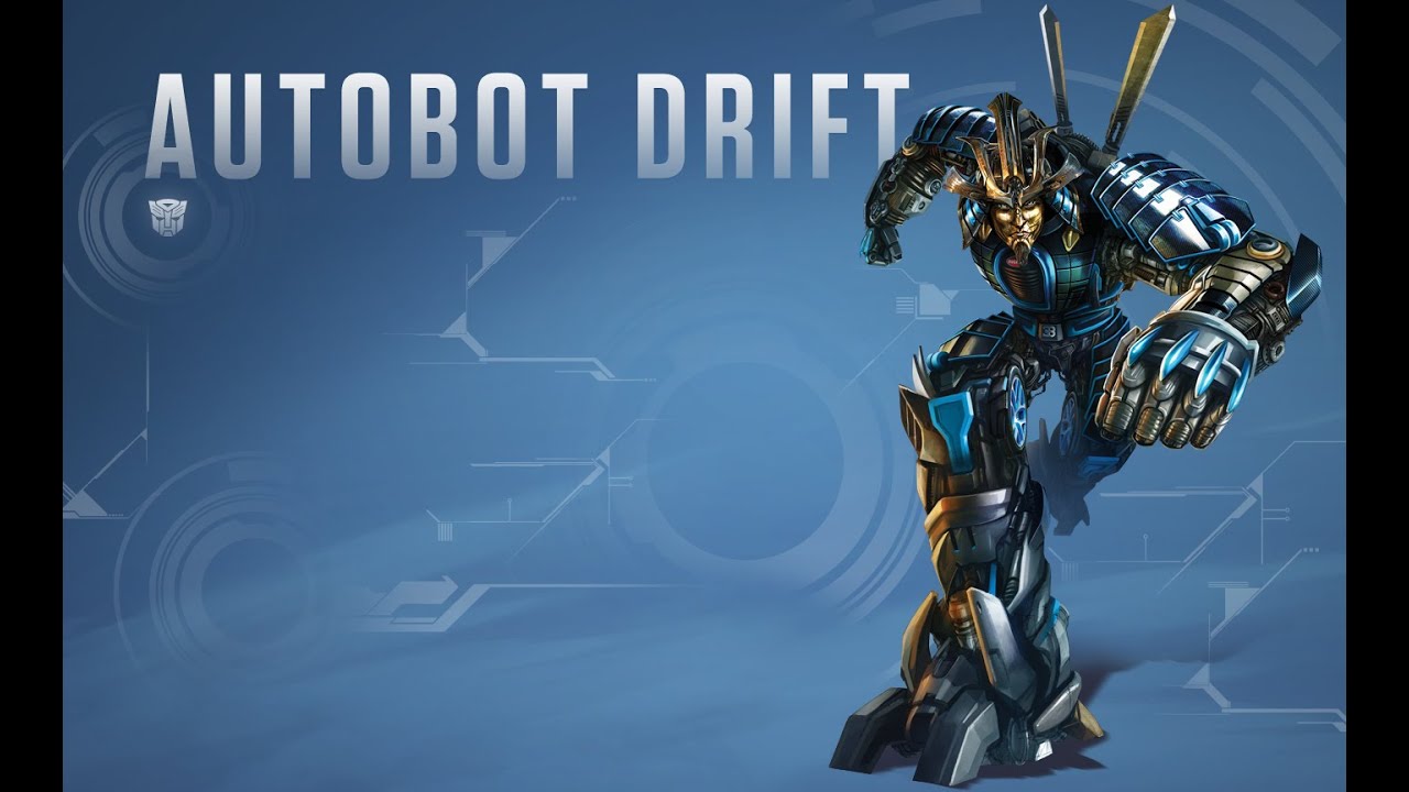 Drift from Transformers AOE Remake (Link) - YouTube