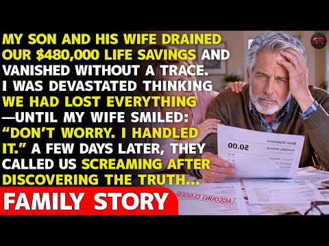 My Son and His Wife Drained Our $480,000 Savings and Texted “WE TOOK WHAT WE DESERVED”—Then Vanished