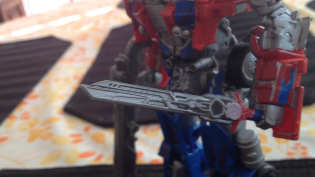 Custom AoE Evasion Mode Optimus Prime - YouTube