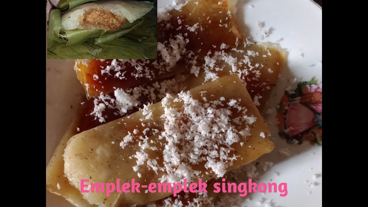 Resep kue Olahan dari Singkong | Emplek-emplek singkong| Lemet singkong ...