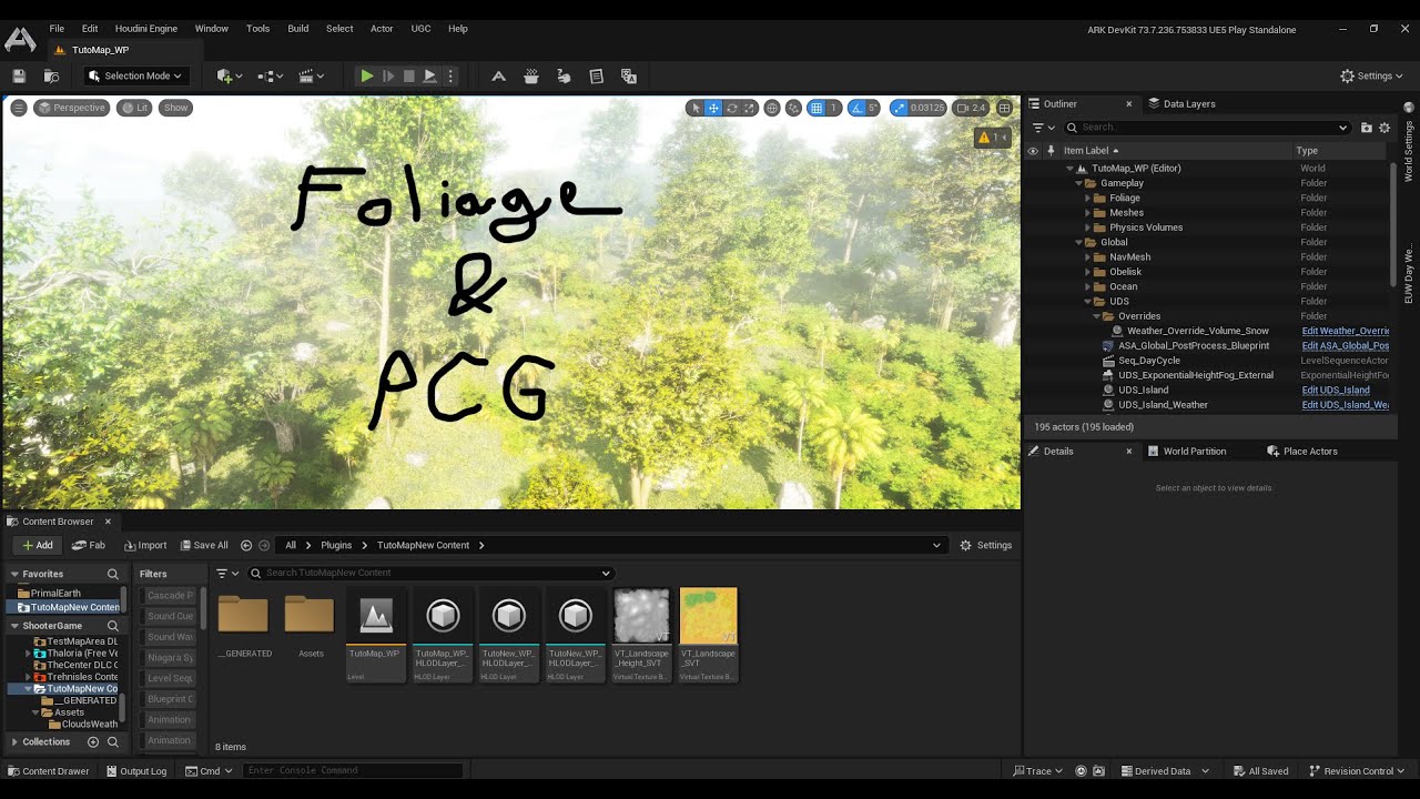 Ark Devkit - Foliage & PCG (Ascended 5.5) - YouTube