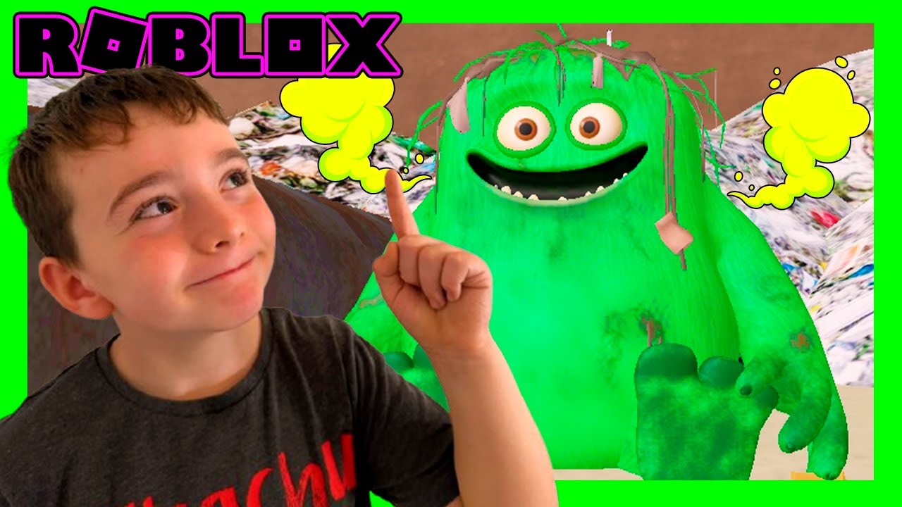 MONGO MONGO el Monstruo de la BASURA en ROBLOX!!! - YouTube