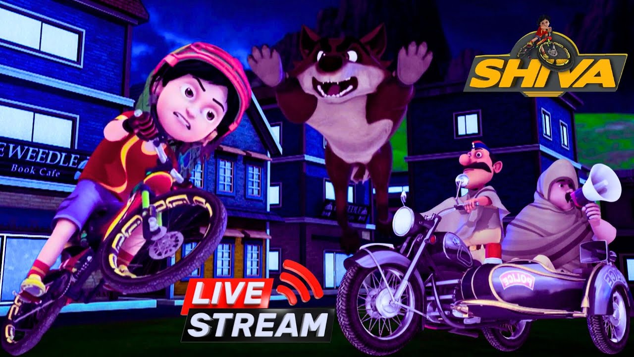 Shiva | शिवा | LIVE STREAM 🔴 | Fun Animated Show for Kids #Shiva # ...