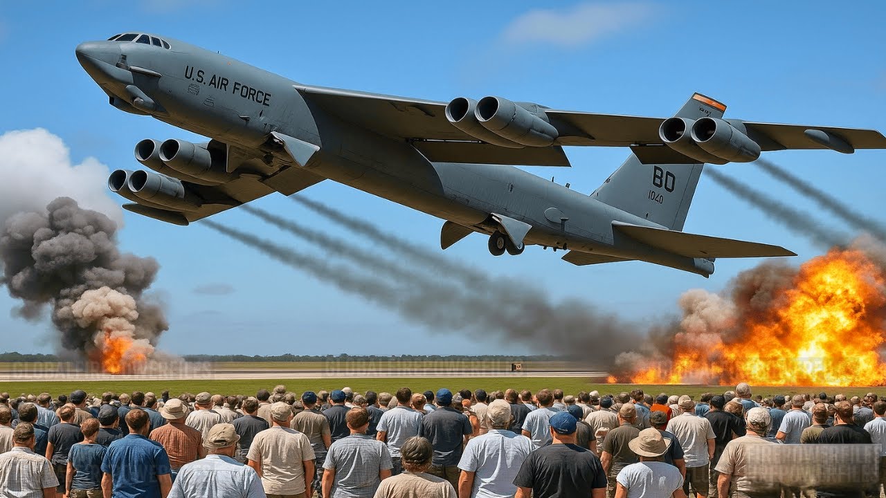 Iran Shocked: B-52 Bombers Unleash High-Precision US Air Force ...