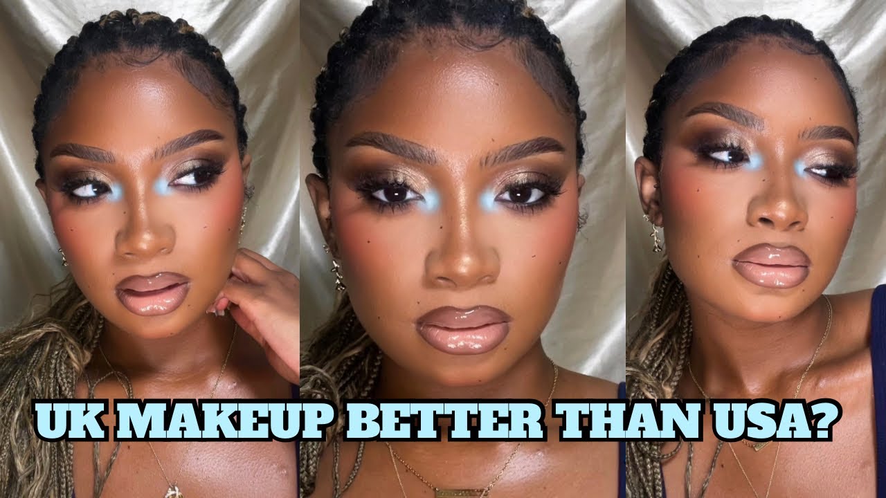 FULL FACE OF UK MAKEUP 🇬🇧 Made by Mitchell, Fyne Cosmetics, HNB ...