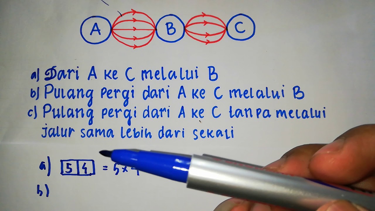 Kaidah Pencacahan Menentukan Banyak Jalur Yang Bisa Dilewati Dari Kota kaidah-pencacahan-menentukan-banyak-jalur-yang-bisa-dilewati-dari-kota