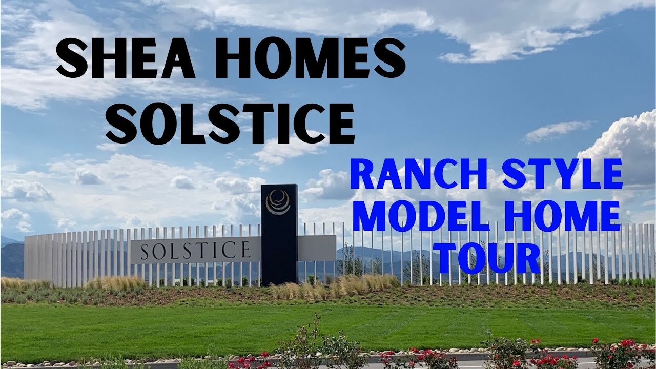 Shea Homes “Solstice” – Rising Moon & Amber Light Model Home Tour - YouTube