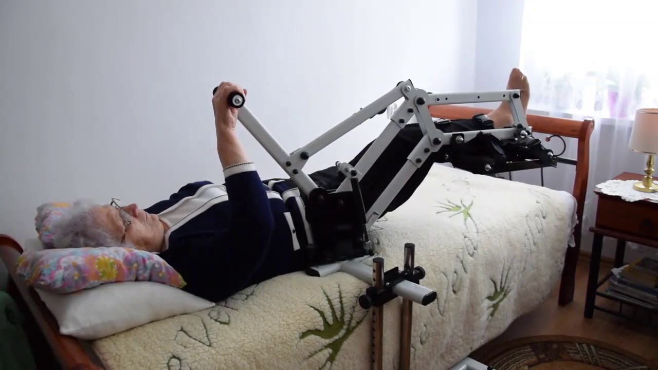 Passive Range of Motion Exercises - hip abduction - YouTube