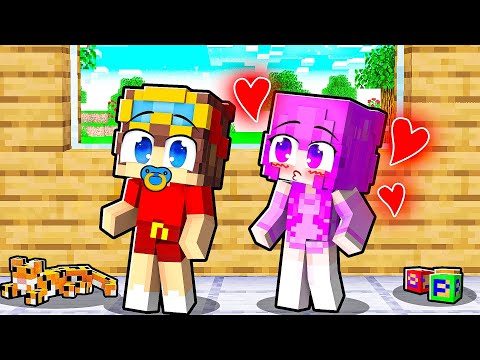 BEBEK Leo BEBEK Mila'ya AŞIK OLDU! (Minecraft)