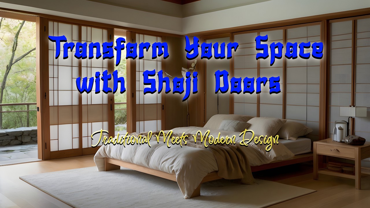 Transform Your Space with Shoji Doors , Traditional Meets Modern Design ...