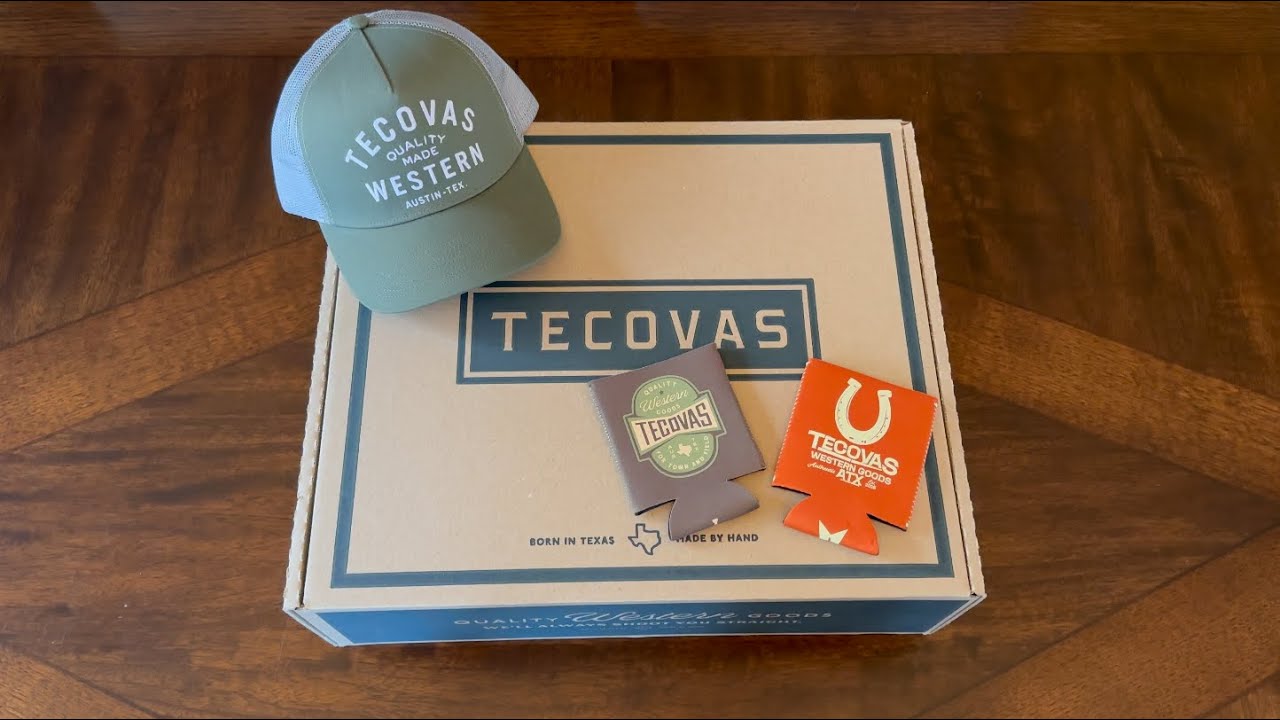 Tecovas The Midland in Ochre Bovine unboxing - YouTube