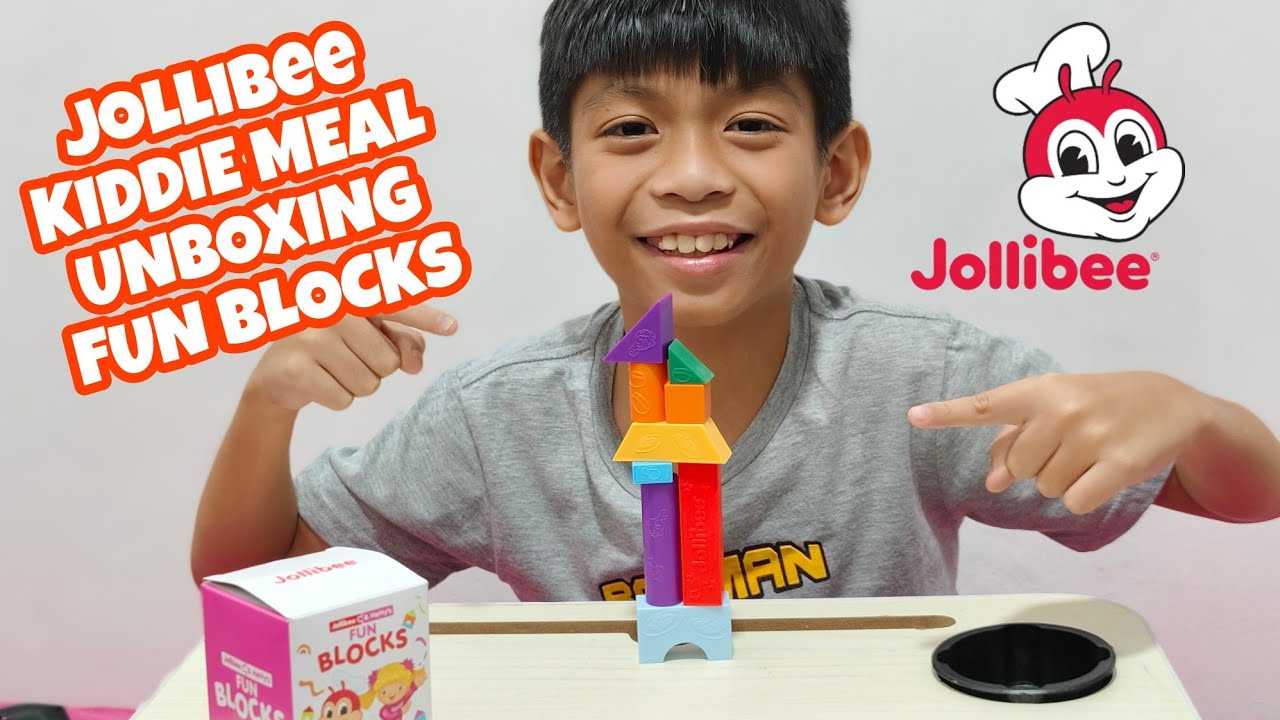 2024 JOLLIBEE LEARNING PLAY SET KIDDIE MEAL FUN BLOCKS - YouTube