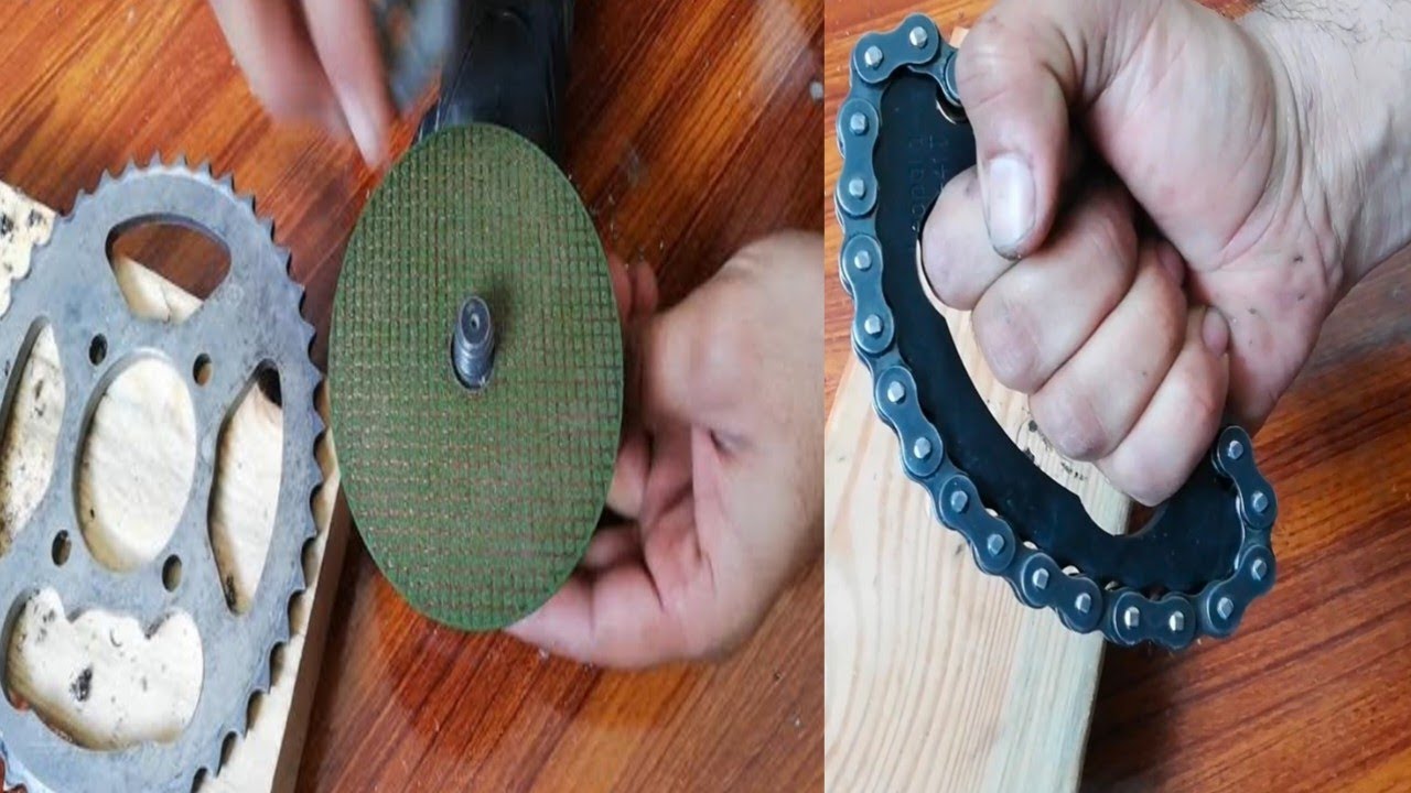 How sprocket wheel converted into knock out punch remarkable skills ...