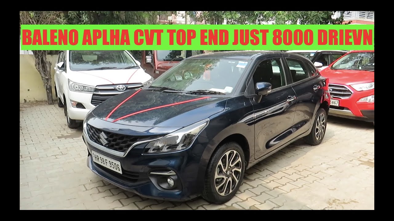 BALENO ALPHA CVT TOP END CVT 2022 JUST 8000 kMS Driven, SHOWROOM ...
