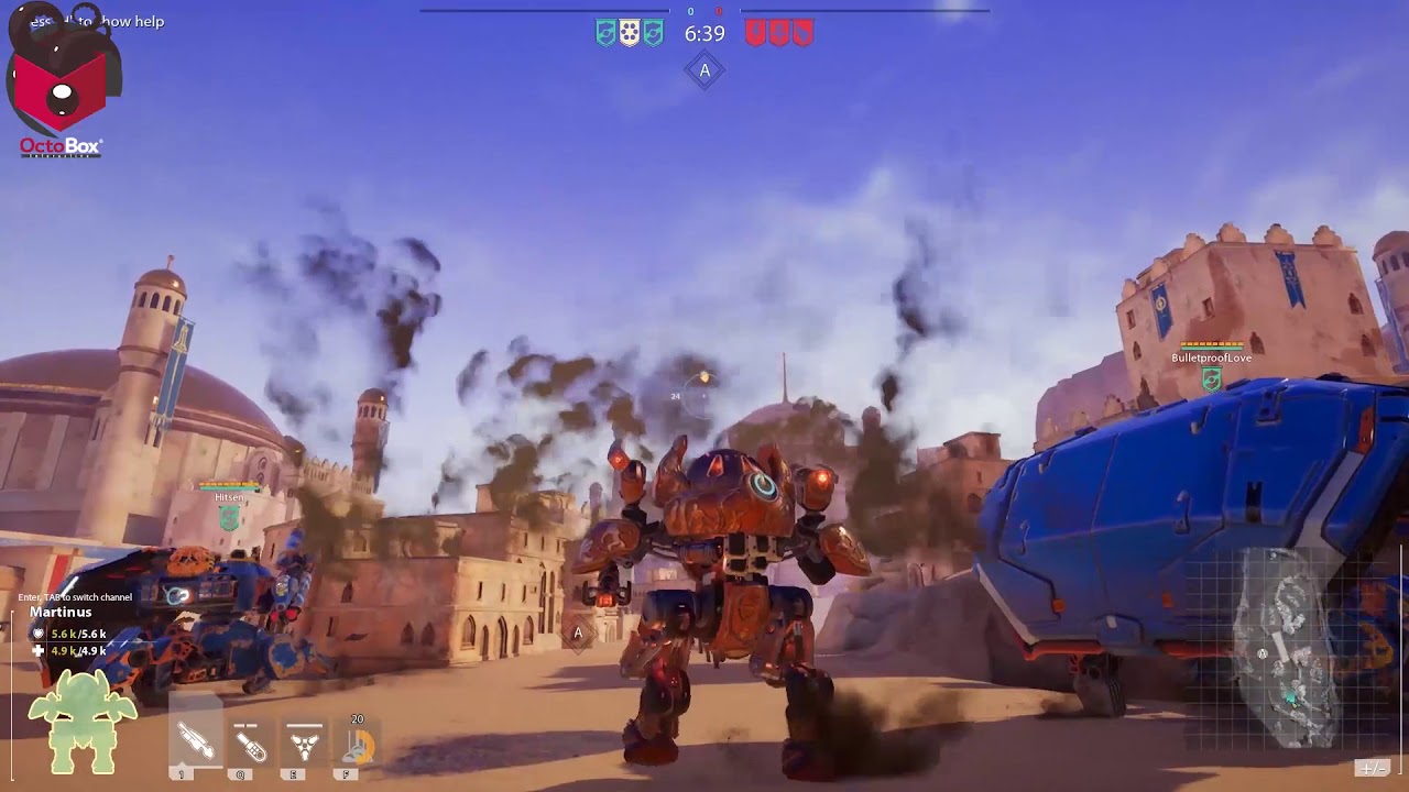 Blazing Core. Mech battle - YouTube