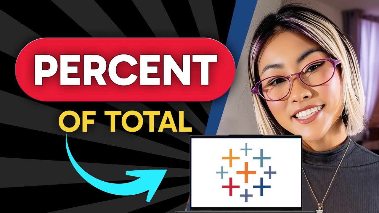 How to PERCENT OF TOTAL in Tableau (Step by Step) - YouTube