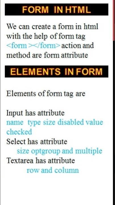 FORM IN HTML| Web Coding With Bilal - YouTube