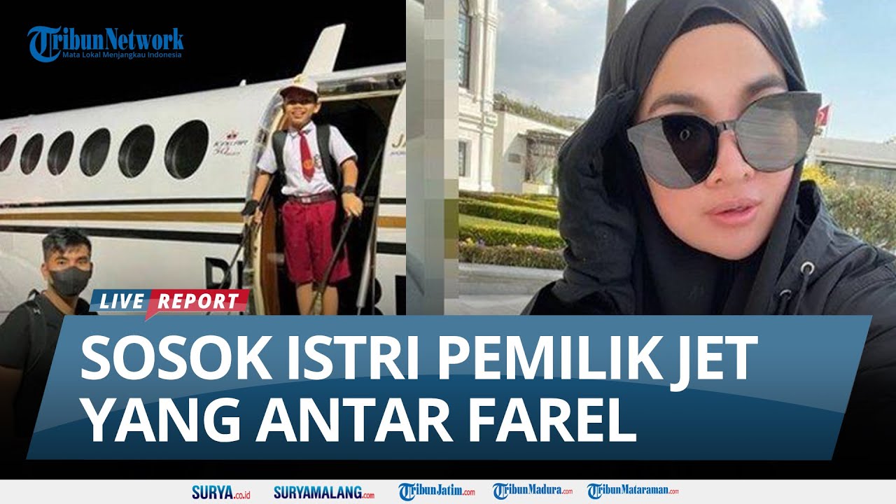 VIRAL karena Penampilan Mewah, Ini Sosok Istri Haji Isam yang Pinjami Jet Pribadi pada Farel ...