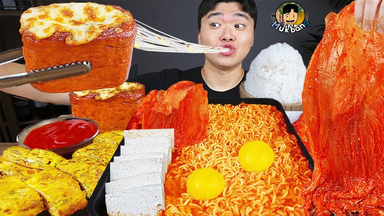 Kimchi recipe ! eating - YouTube