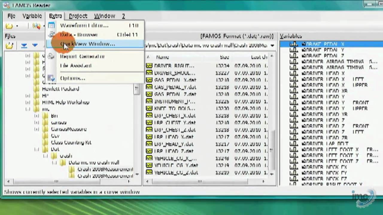FAMOS Reader Tutorial 1: File Browser, Dynamic Loading, Waveform Editor ...