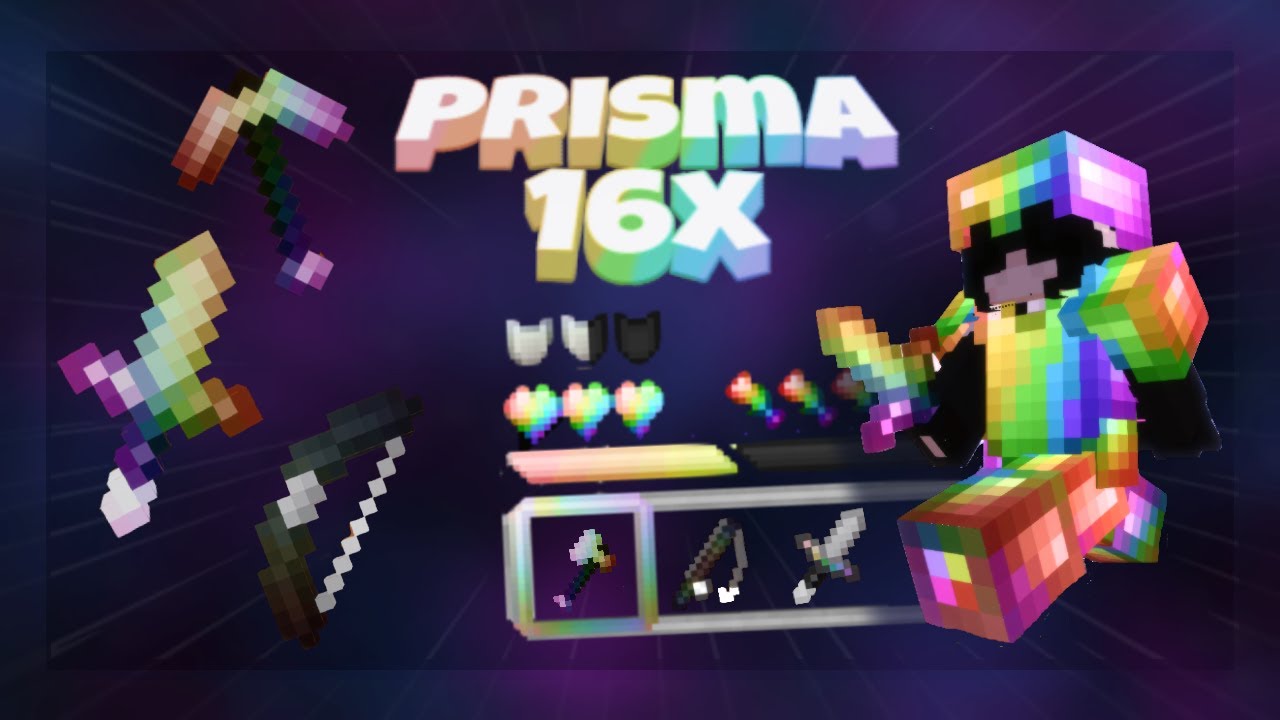 minecraft 1.8.9 pvp pack // prisma 16x release and showcase - YouTube