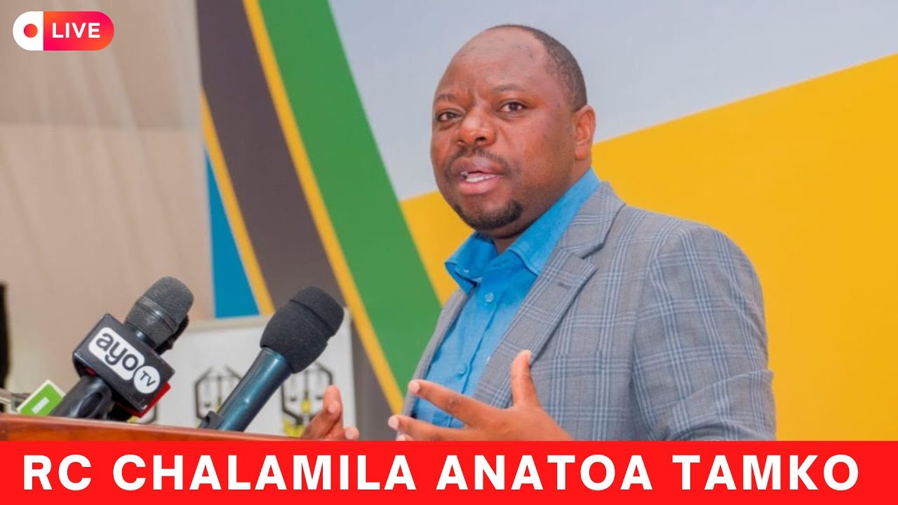 🔴🅻🅸🆅🅴: RC CHALAMILA ANATOA TAMKO ZITO LA BATA LA DISEMBA MUDA HUU - YouTube