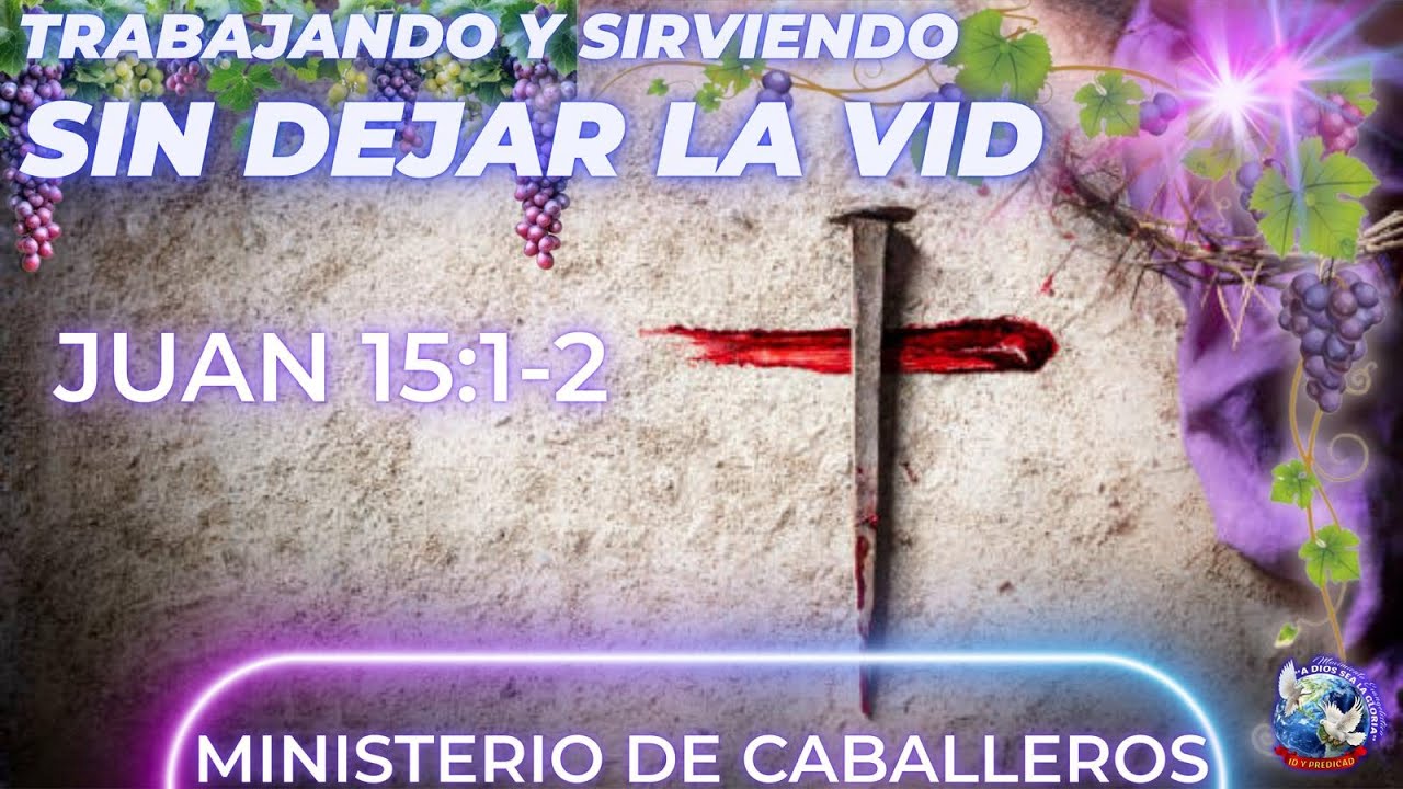 Trabajando y sirviendo sin dejar la vid - YouTube