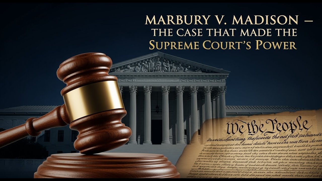 Marbury v. Madison – The Case That Made the Supreme Court’s Power ...