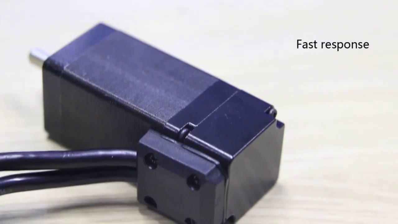 NEMA 11 CLOSED LOOP MOTOR 1000PPR ENCODER - YouTube