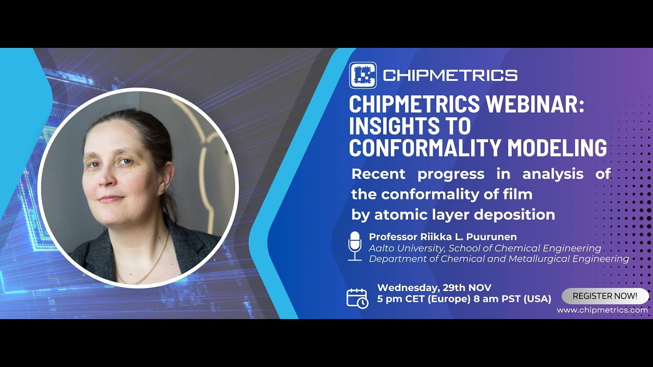 Chipmetrics webinar: Insights to conformality modeling - YouTube