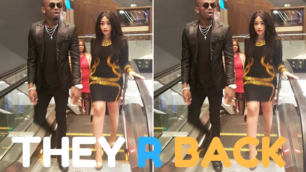 Diamond Platnumz na Zari The Bosslady walivyokula bata pamoja Jumapili ...