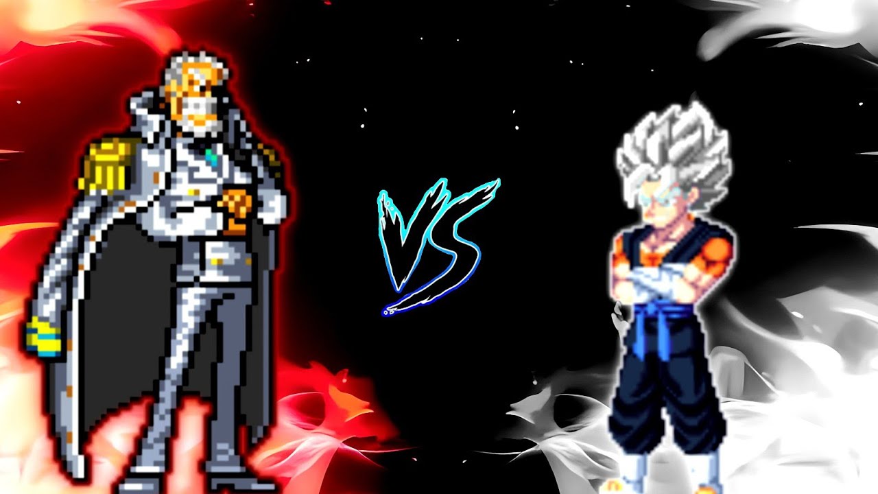 Monkey D Garp V3 (New) VS Vegito V2 (all form) in Jump Force Mugen ...