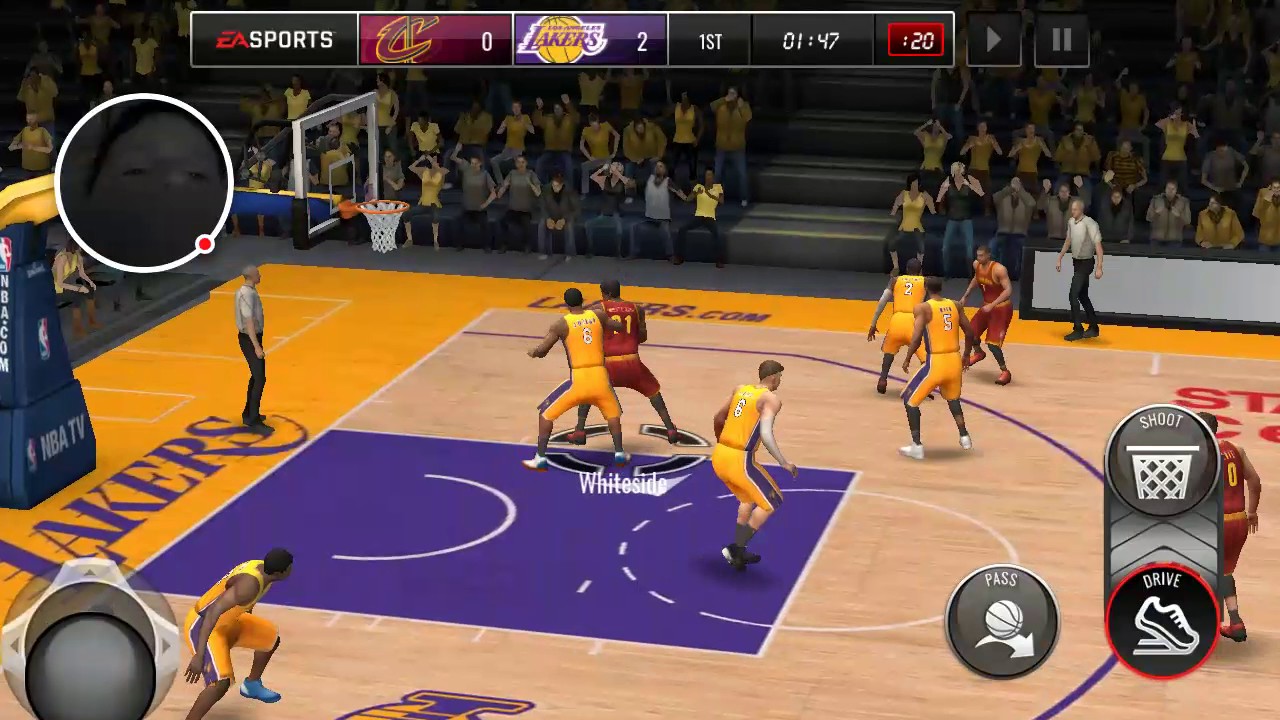 My first NBA LIVE MOBILE video - YouTube