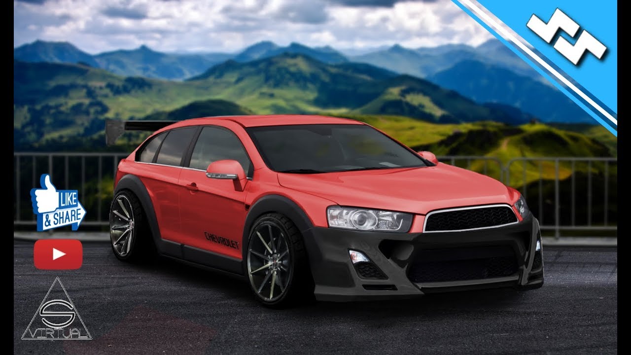 CHEVROLET CAPTIVA [VIRTUAL TUNING GIMP] - S.VIRTUAL #33 - YouTube