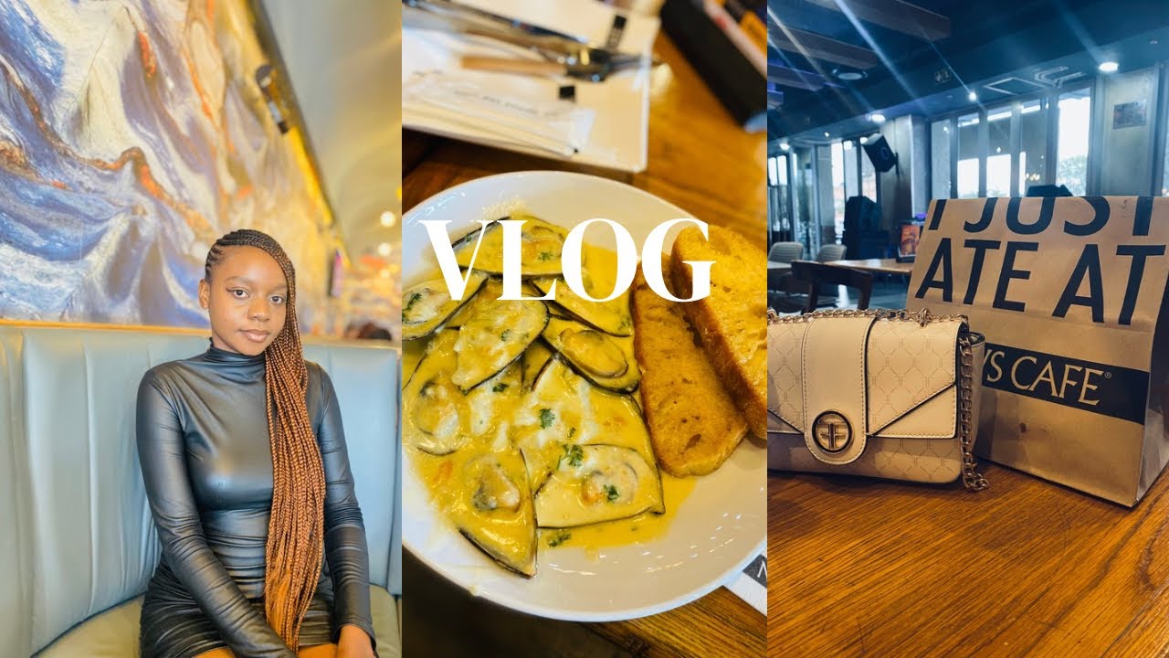 VLOG : went to the mall 🤍| Results | lunch +tried something new ...