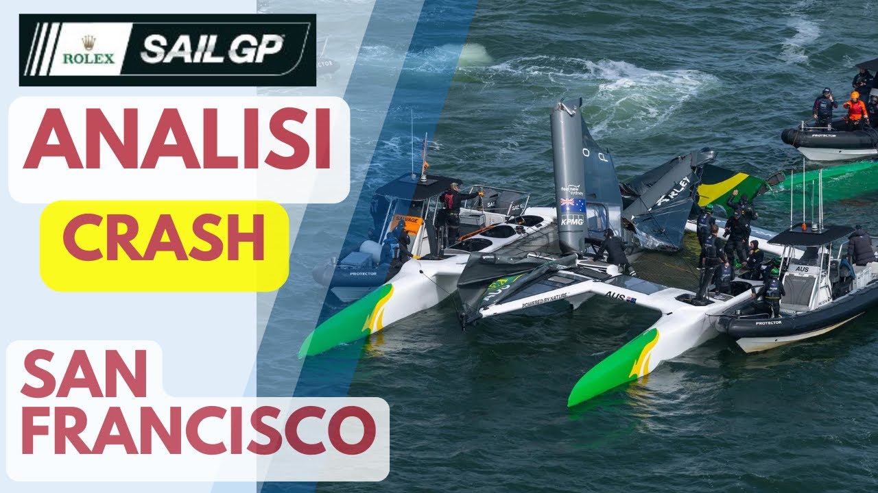 CRASH SAILGP ANALISI di COSA è ACCADUTO. #sailgp #sailing #vela # ...