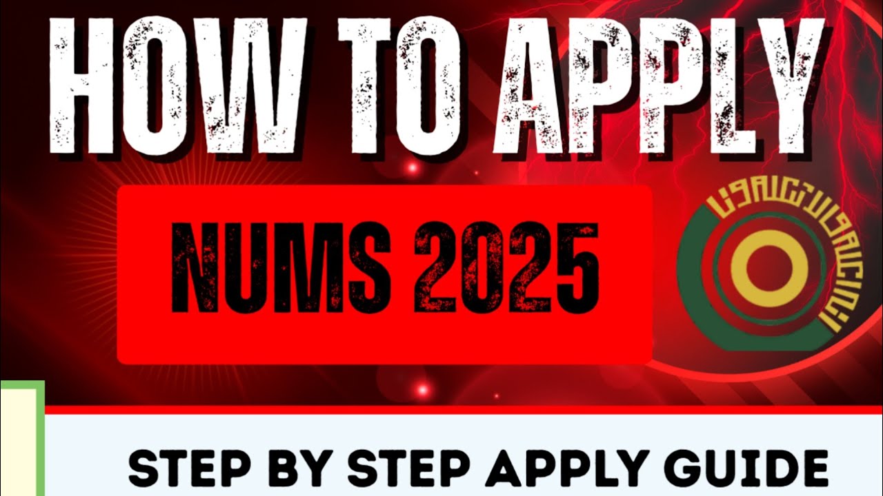 HOW TO Apply in NUMS 2025 || Nums || Apply Guide|| Nums MDCAT 2025 ...