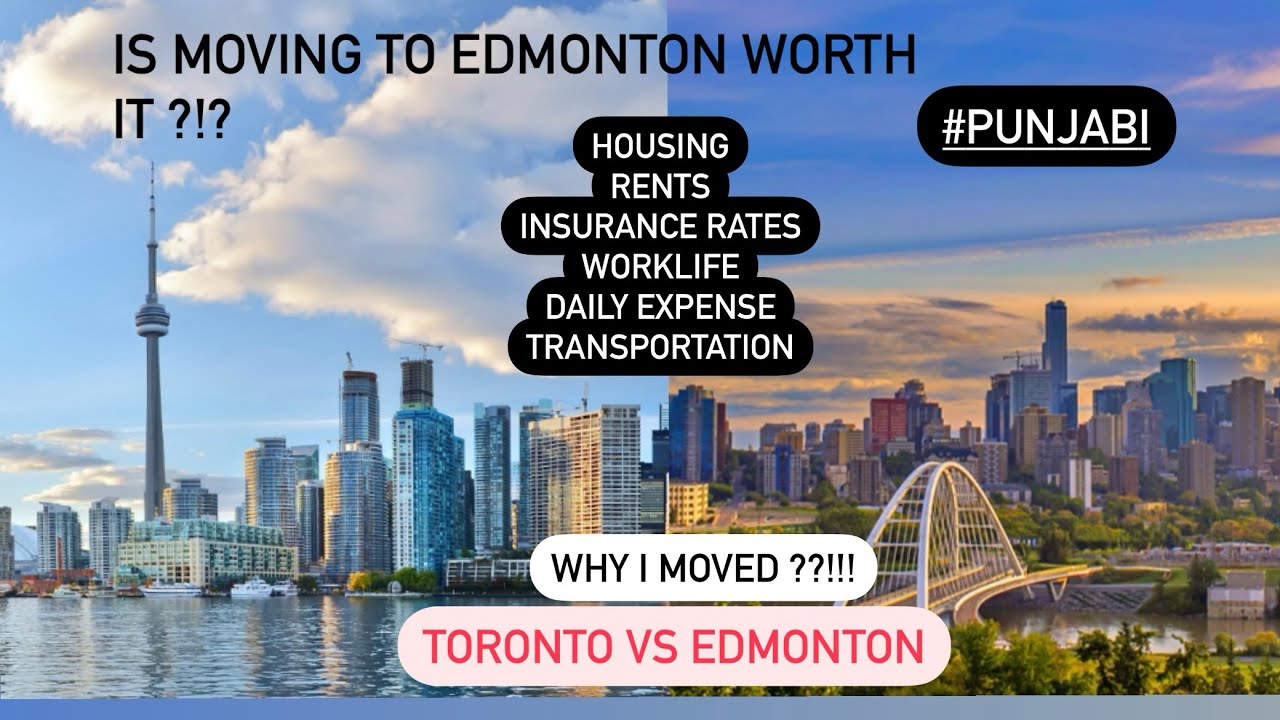 Moved from Toronto to Edmonton #punjabi | CANADA| Expenses| Toronto ...