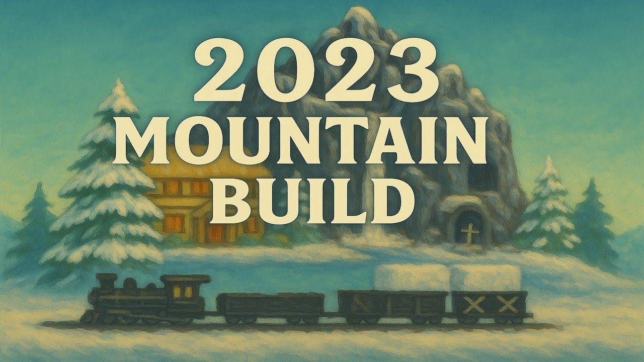 P5 Village mountain build (Finished look) - YouTube