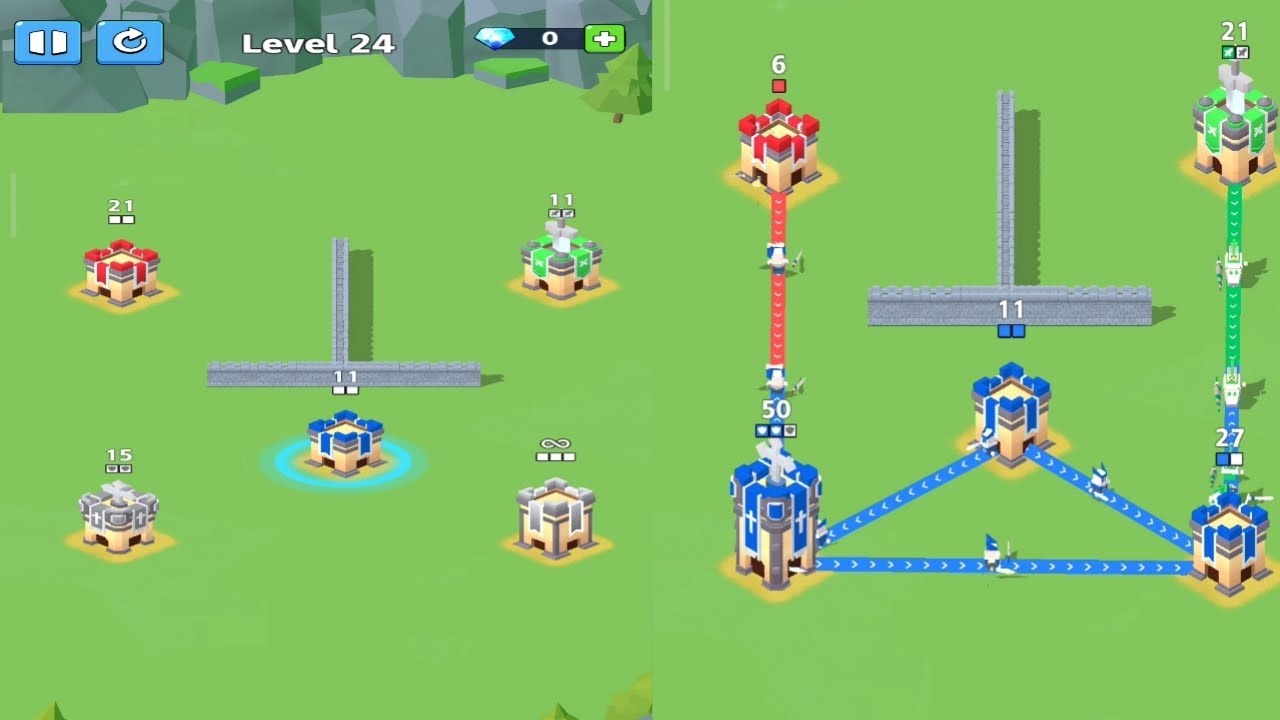 Conquer The Tower || Takeover level -24 || gameplay walkthrough ...