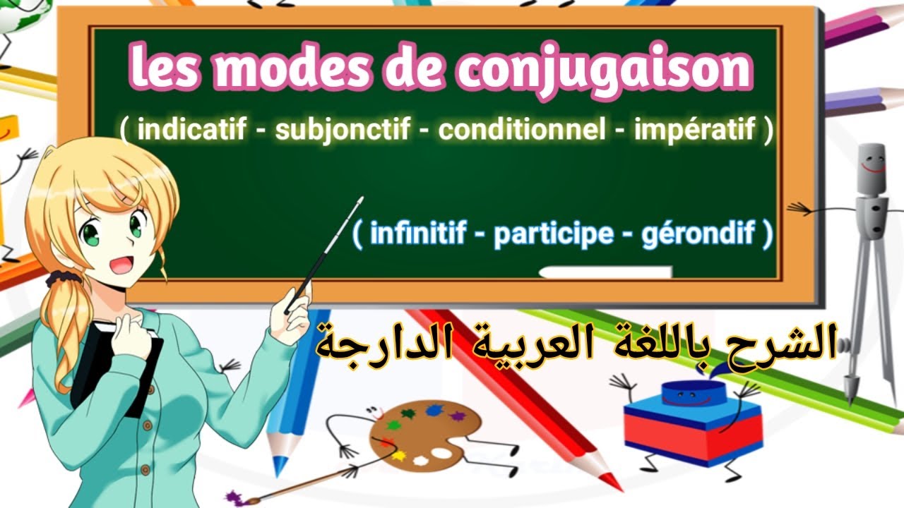 les modes de conjugaison (Indicatif, Conditionnel, Subjonctif ...