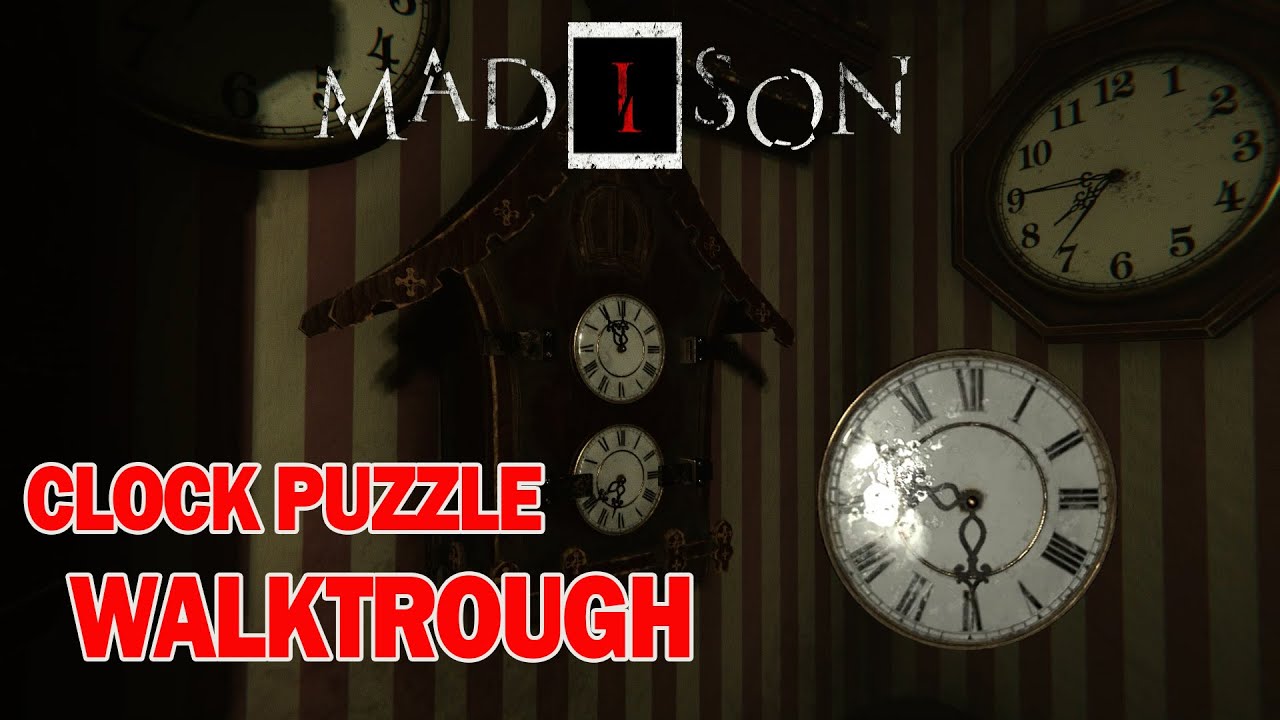 MADiSON Clock Puzzle Walkthrough (Grannies sexy panties Edition) - YouTube