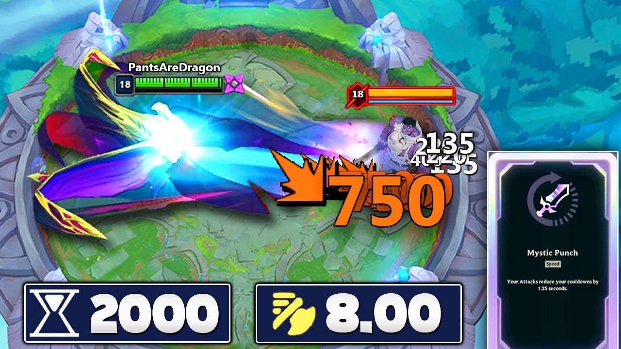 2000 ABILITY HASTE MYSTIC PUNCH WITH 8.00 ATTACK SPEED BELVETH ...