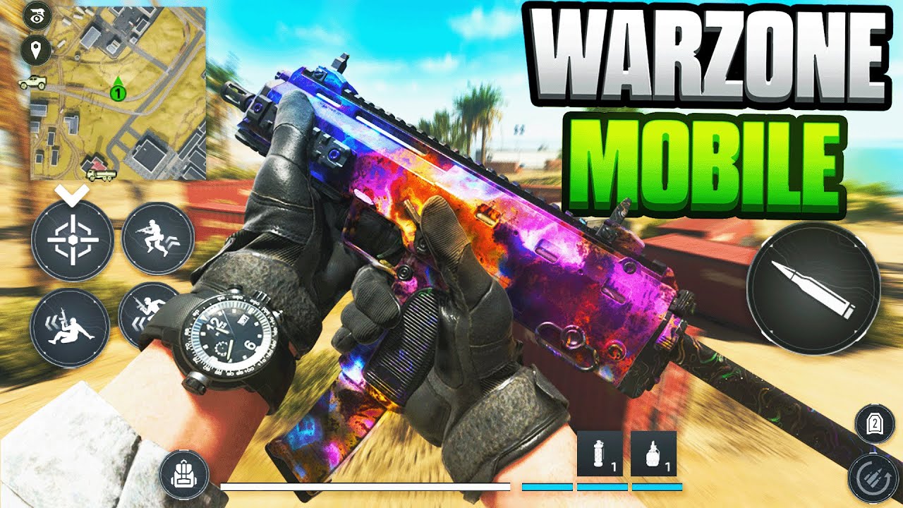 WARZONE MOBILE NEW UPDATE MAX TEXTURE GRAPHICS SMOOTH GAMEPLAY - YouTube