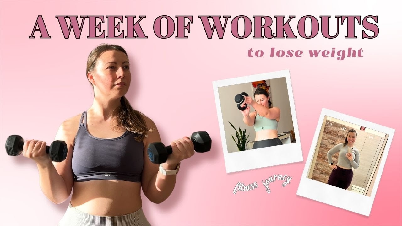 My Weekly Workout Routine to Lose Weight - YouTube