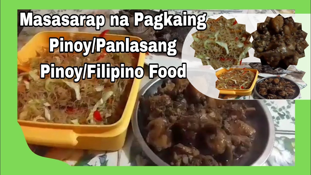 Masasarap na Pagkaing Pinoy/Panlasang Pinoy/Filipino Food - YouTube