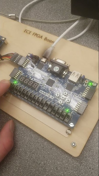 Simple FPGA Microprocessor - YouTube