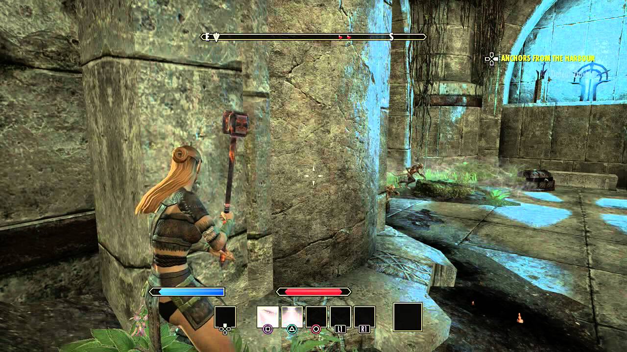 ESO Two Handed Hammer of Fire - YouTube